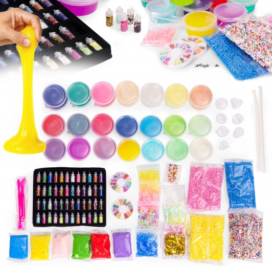 Veľká sada na výrobu slizu pre deti DIY, 113 dielov | Goodio